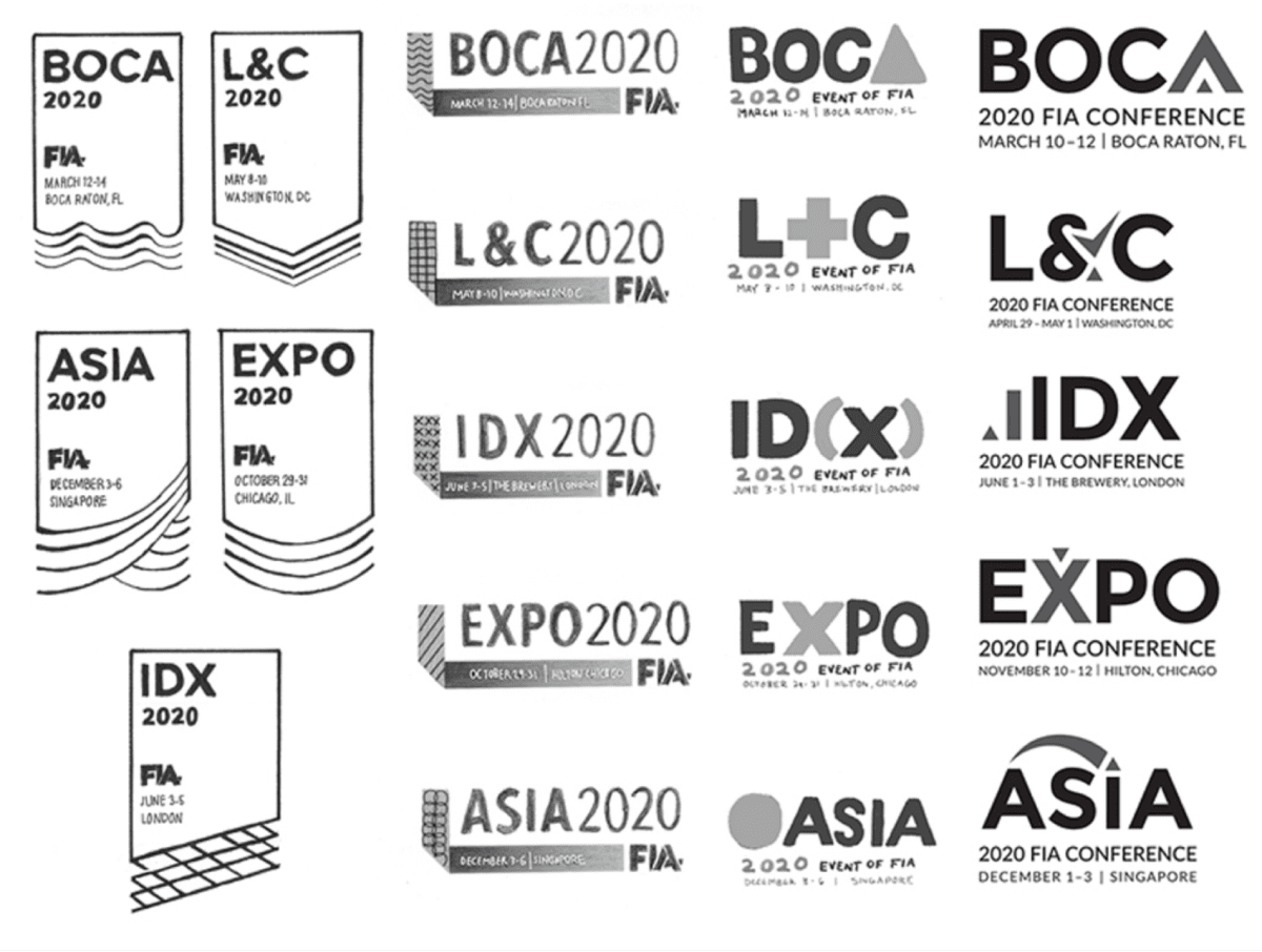 Futures Industry Association (FIA) Meetings Branding - GRAPHEK