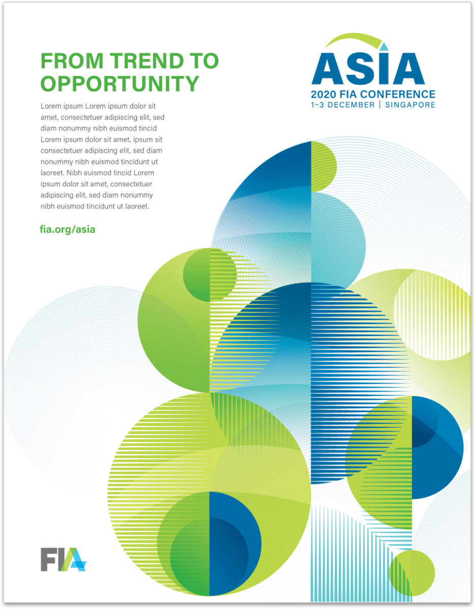 Futures Industry Association (FIA) Meetings Branding - GRAPHEK